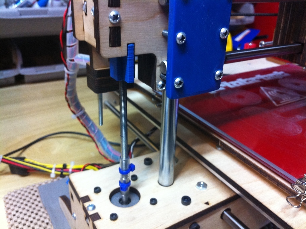 Free 3D file Printrbot Z Axis 5mm threaded rod upgrade 🧞‍♂️・3D printing ...