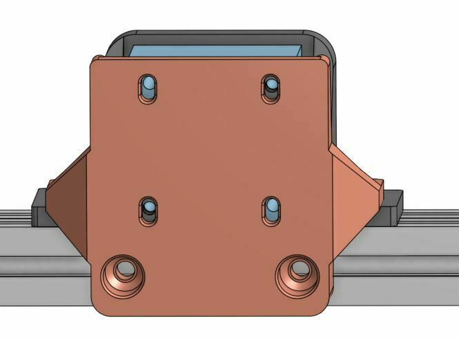 Free 3D file Anet AM8 Horizontal Y belt Remix - For Dual Damper, Double ...