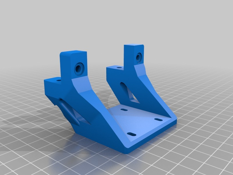 Free 3D file Anet E12 Y Axis Dual Damper Part ( Double Damper, Dual ...