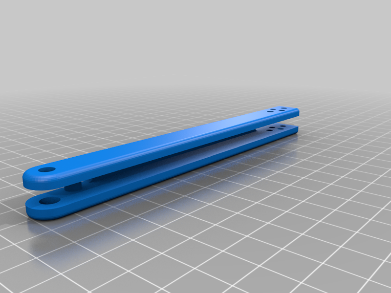Free STL file Lattice Balisong Butterfly Knife 🦋・Model to download and ...