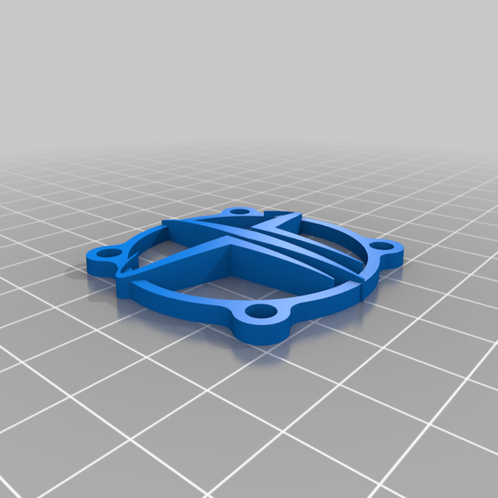 Free 3D file Quake 3 Arena Fan Cover 40x40 🧞‍♂️・3D printing idea to ...