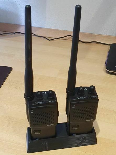 Free 3D file Holder, Stand Shorty, Radio, Stand 📻・3D print design to ...