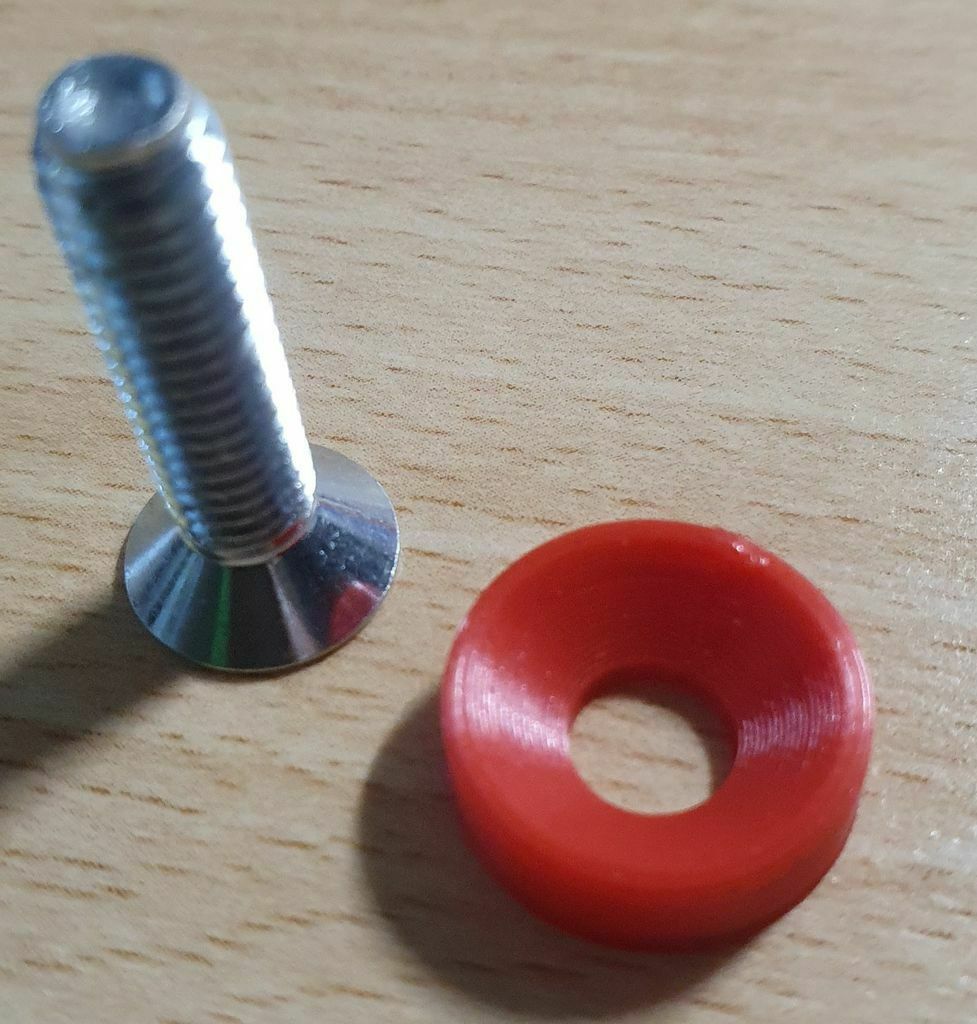 Free 3D file Countersunk washer M6 ⚙️・3D printable object to download・Cults