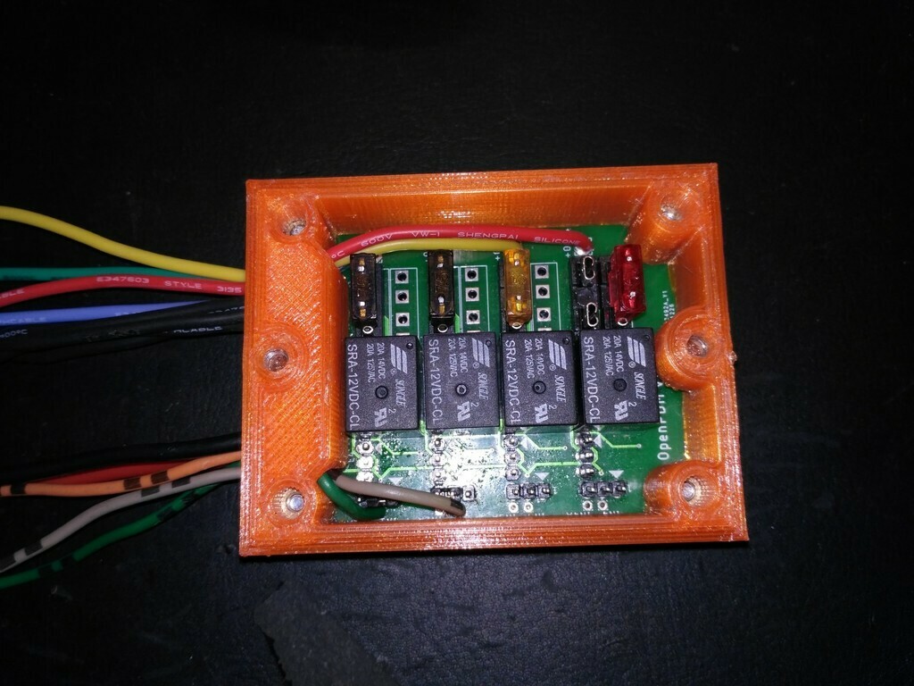 Free 3D file Enclosure for Power Distribution Module 🏍️・3D printing ...