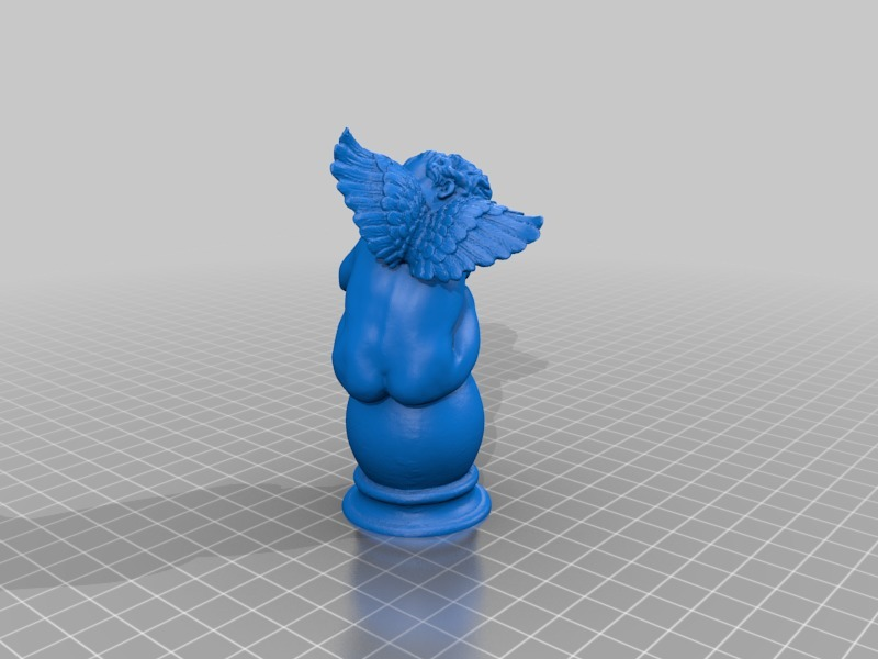 Free 3D file Cherubim on vase 🏺・3D printer model to download・Cults