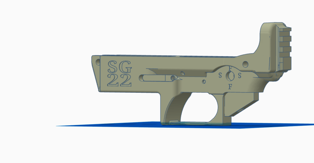 Free 3D file SG22 Lettered Lower ⚽・3D printing template to download・Cults