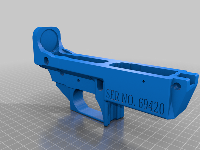 Free 3D file SG22 Lettered Lower ⚽・3D printing template to download・Cults
