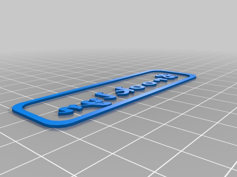Free 3D file Brooklyn Name Tag 🚩・Design to download and 3D print・Cults