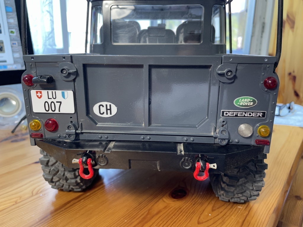 3D-Datei 1/8 Maßstab Double Eagle E101 E102 Land Rover Defender Teile 🦅 kostenlos・3D-Drucker ...