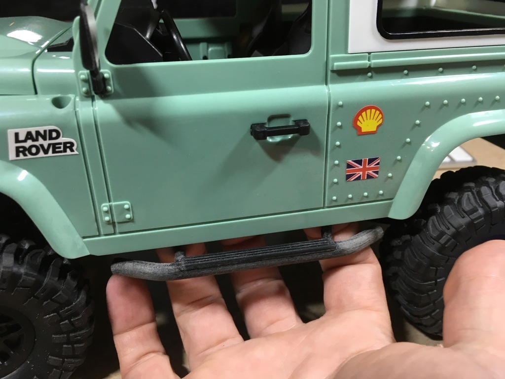 Fichier 3D gratuit MN Model D90 1/12 Land Rover Defender Parts 🚁・Objet ...