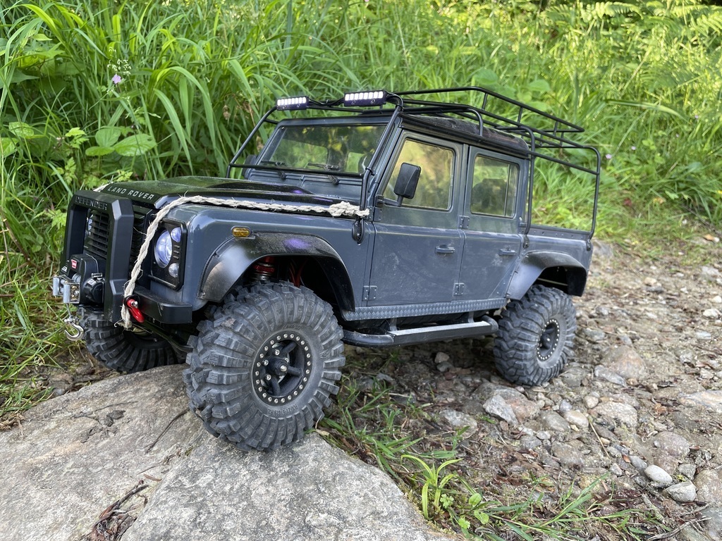 Free 3D file 1/8 Scale Double Eagle E101 E102 Land Rover Defender Parts 🦅・3D printer design to ...