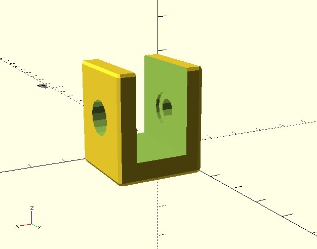 Free 3D file U Bracket Simple Parametric Discreet 🪝・3D print design to ...