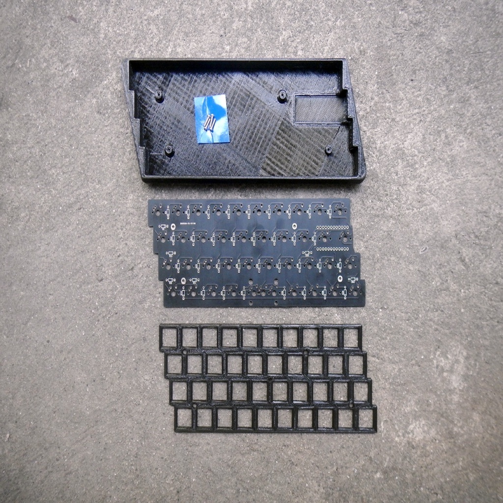 Free 3D file 4x10 Staggered Mechanical Keyboard v2 ⌨️・3D printer design ...