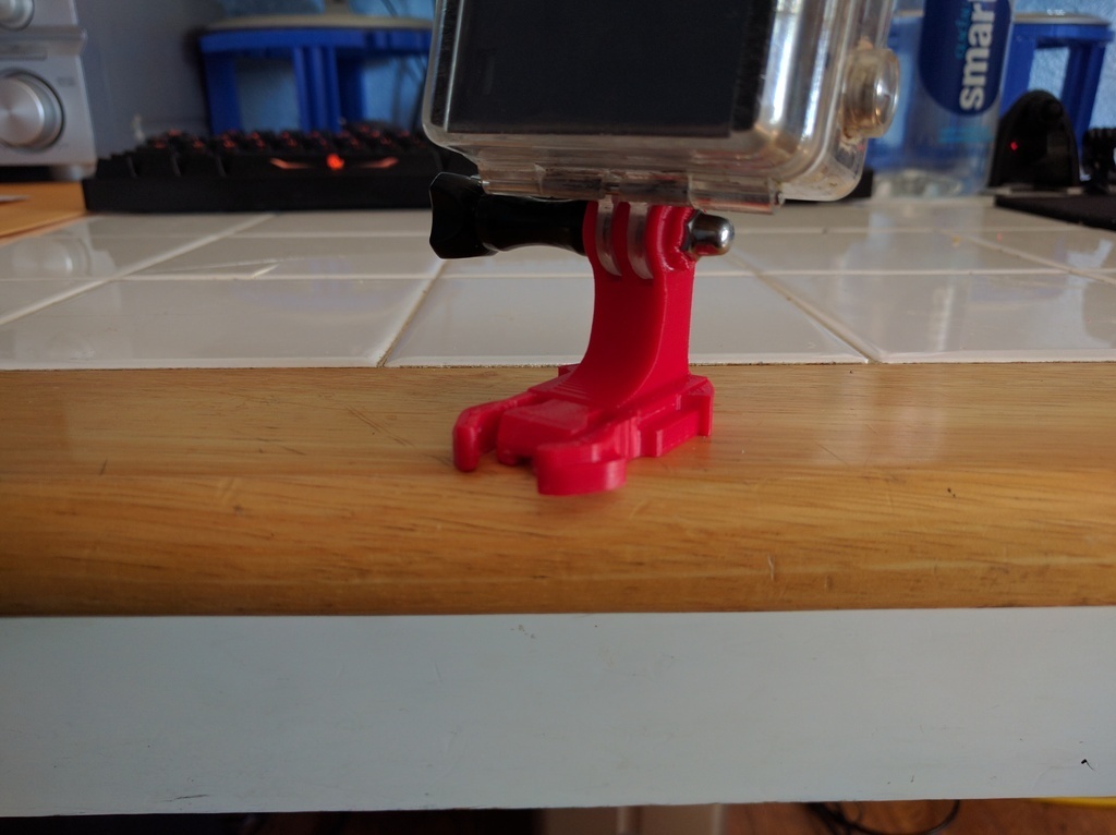 Free 3D file J mount for gopro with piggyback 🧞‍♂️・3D printing template ...