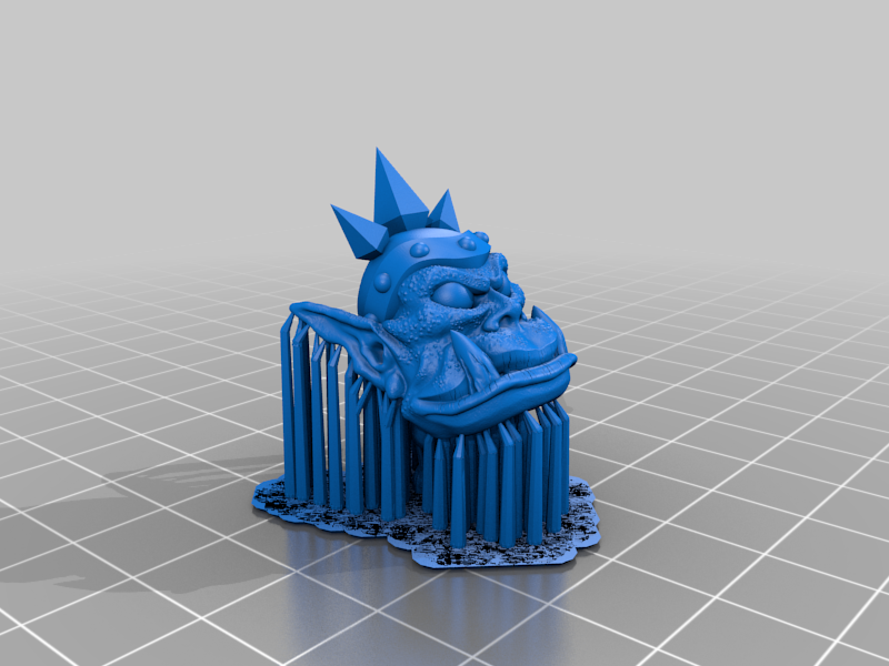 Free STL file Vogland Orc miniatures Head Set Two ⚔・3D print model to ...