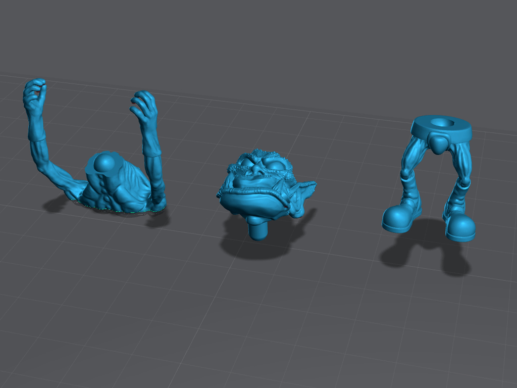 Free STL file Vogland Orc Au Naturel miniature ⚔・3D print design to ...