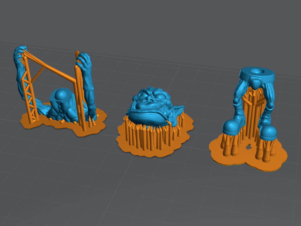 Free STL file Vogland Orc Au Naturel miniature ⚔・3D print design to ...