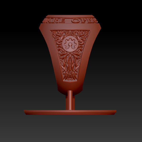 Archivo 3D gratis OPEN SOURCE HARDWARE RING - SUPPORTED (REMIX) 💍・Plan ...