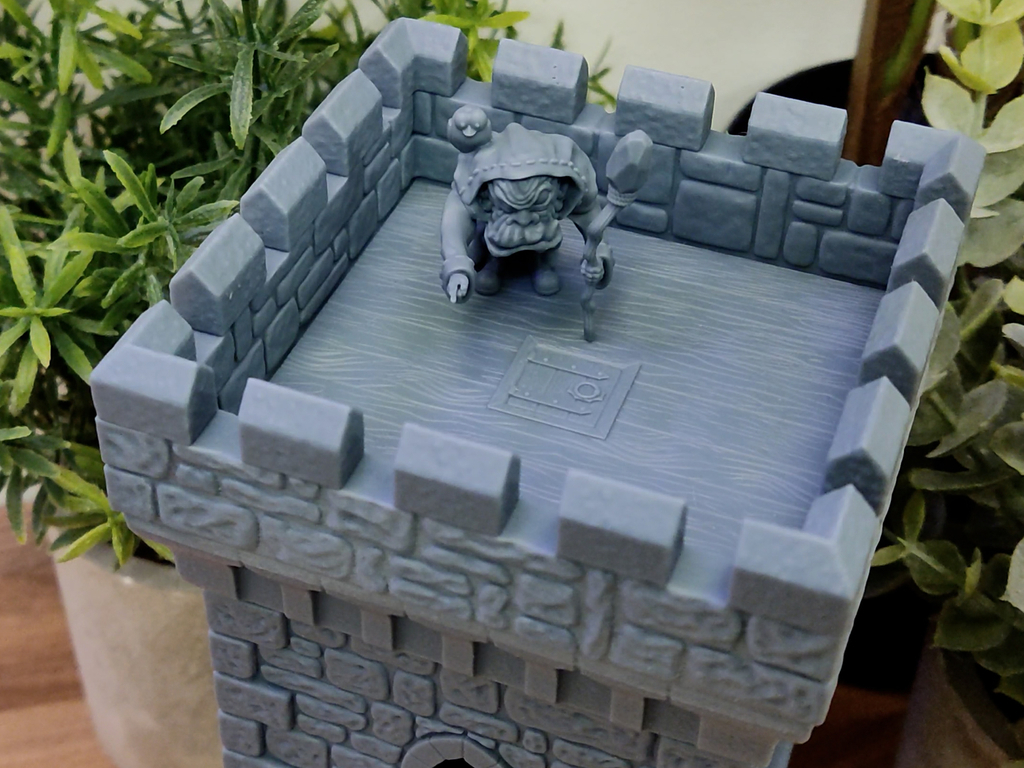 Fichier 3D gratuit VOGLAND CASTLE / TOWER (PRESUPPORTED & SUPPORT FREE ...