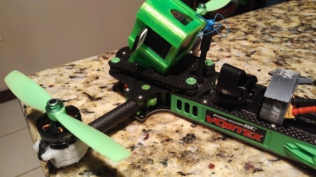 Free 3D file Vortex 285 GoPro Session Mount 🚁・3D printing model to ...