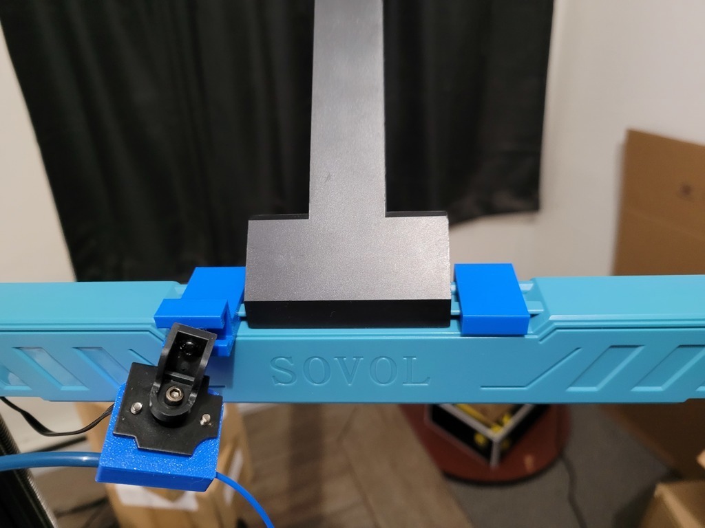 Free STL file Sovol SV07 Plus Filament Sensor Mount ・3D printing ...
