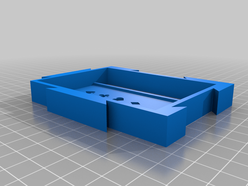 Free 3D file Modular wall mount playing card deck display 🃏・3D print ...