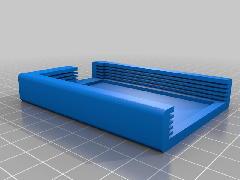 Free 3D file Card holder with tray for notes 🎶・3D printer design to ...