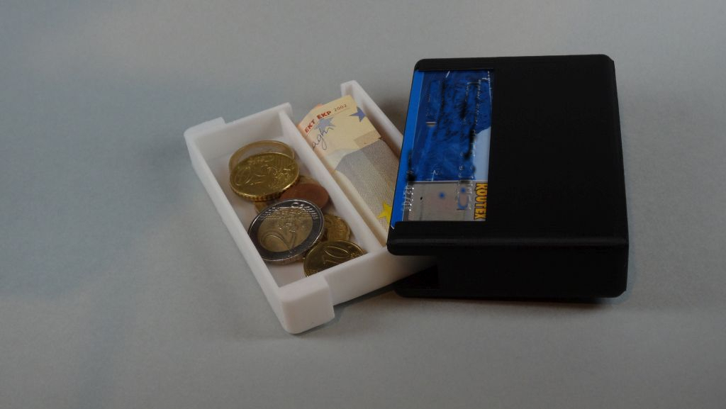 Free 3D file Wallet box with credit card holder 📦・3D printing model to ...