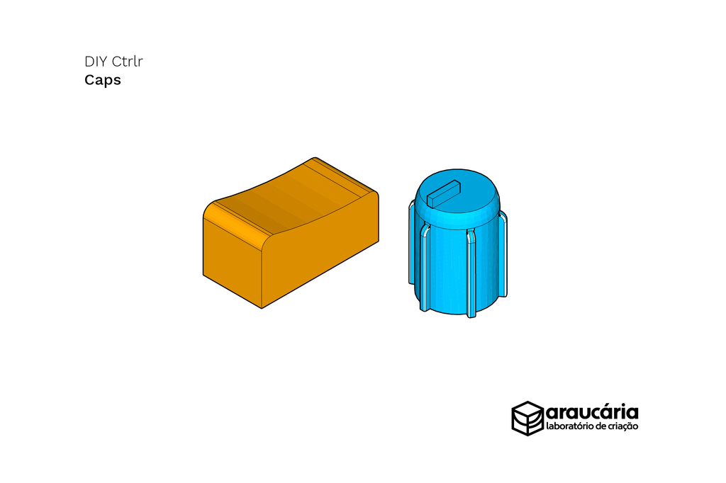 Free 3D file DIY Ctrlr - Caps ⌨️・Design to download and 3D print・Cults