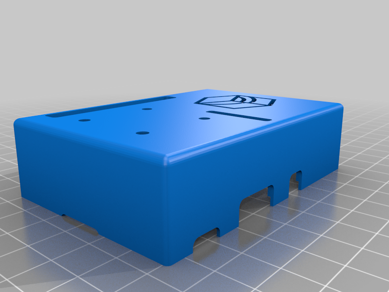 Free 3D file Raspberry Pi 3B Case with Fan and 2020 tab 📱・3D print ...