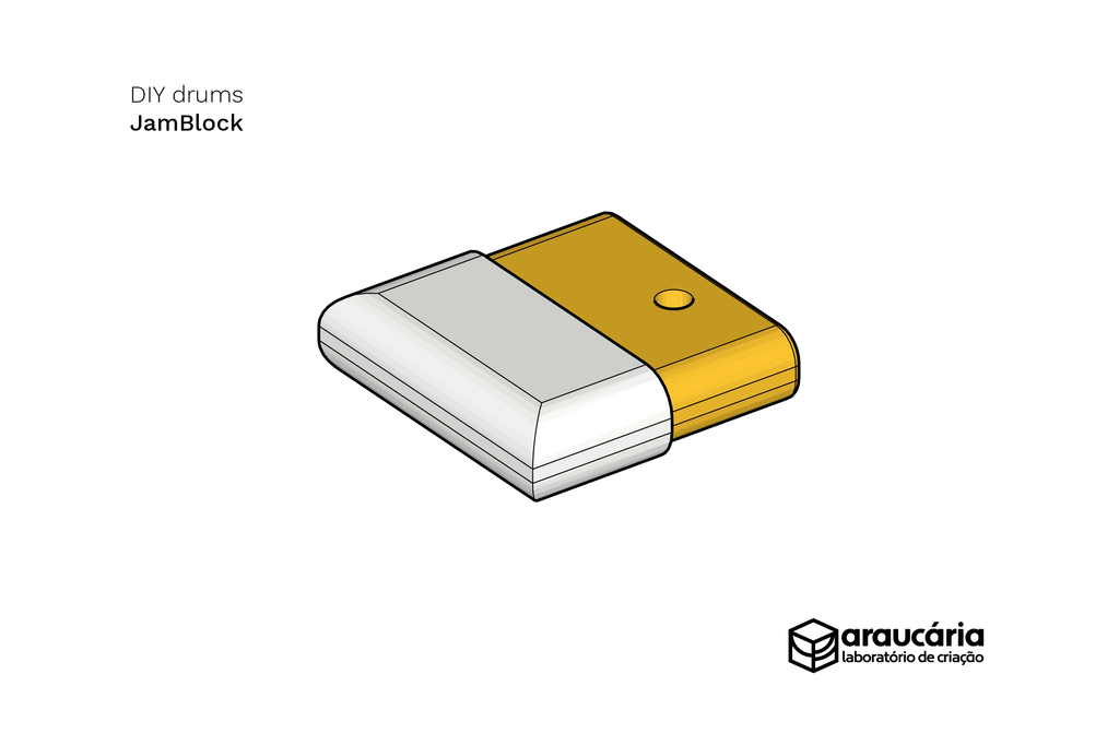 Free 3D file DIY drums - Jam Block 🎵・3D printing idea to download・Cults