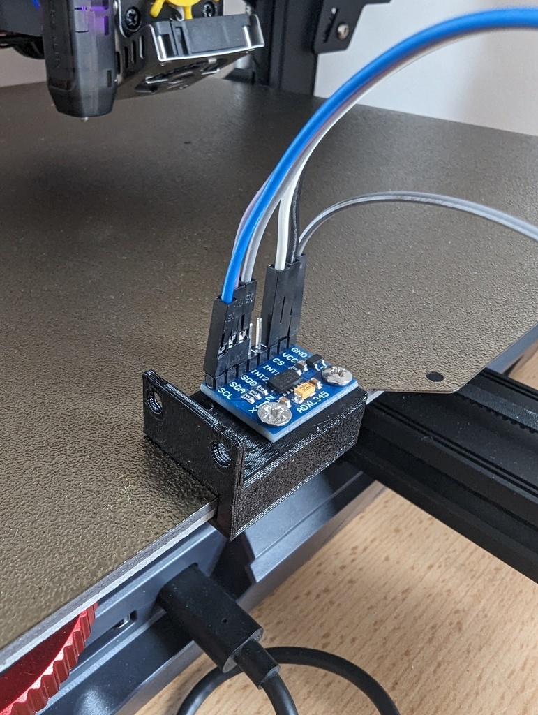Free 3D file Creality Ender 3 S1 Plus Pro Sprite Extruder ADXL345 mount ...