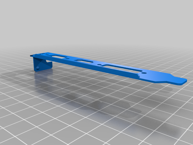 Free 3D file Full size pcie gpu bracket 🖥️・Model to download and 3D ...