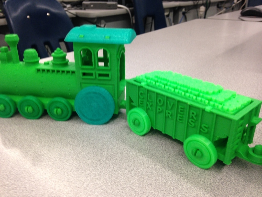 Free 3D file Train Set 🚆・3D print design to download・Cults