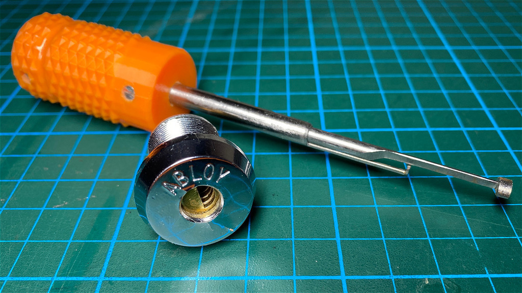 STL file Tensioner and Positioner Handle For Abloy Classic Profile Disc ...