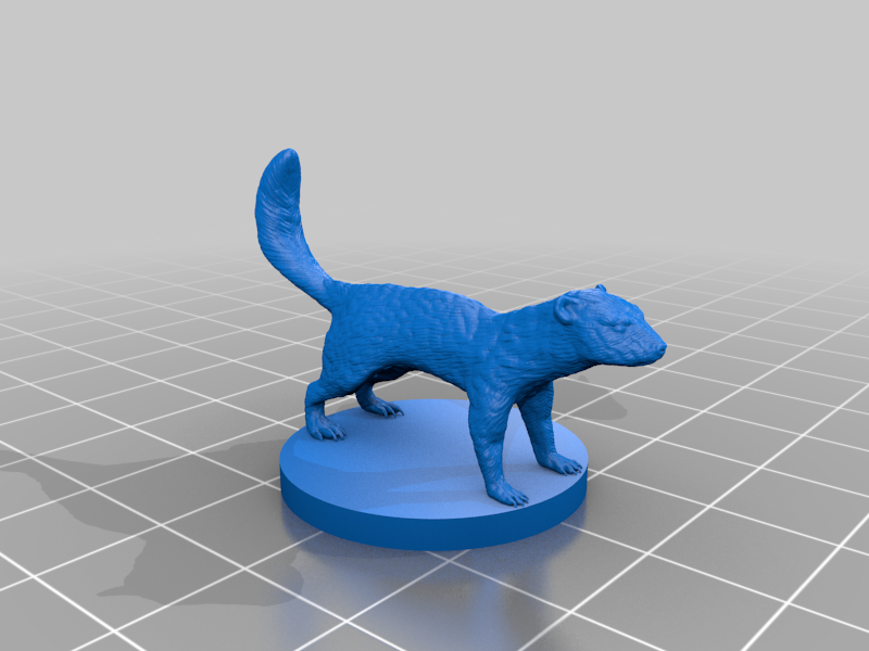 Free 3D file Giant Weasel 🧞‍♂️・3D print model to download・Cults
