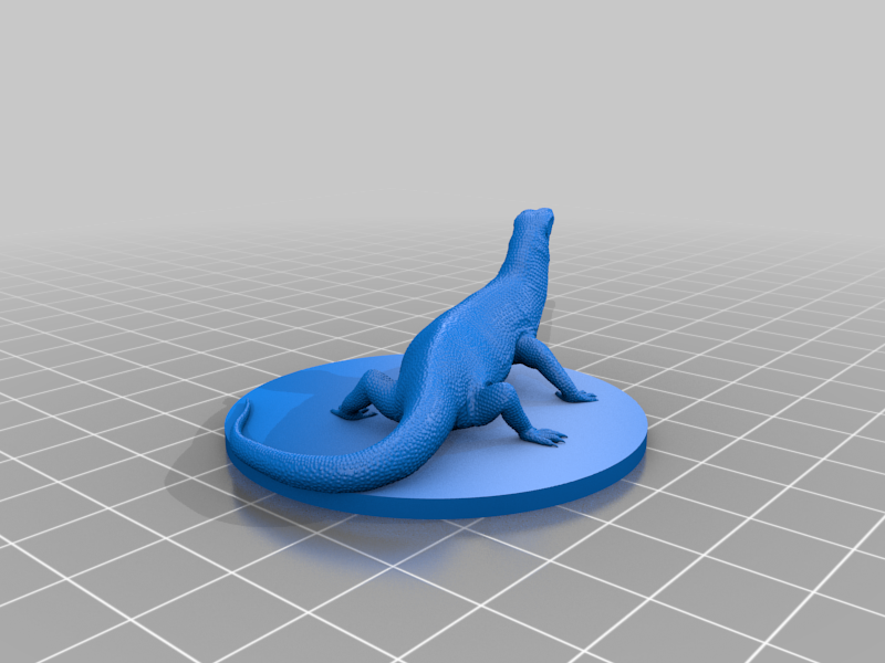 Free 3D file giant lizard 🦎・3D printing idea to download・Cults
