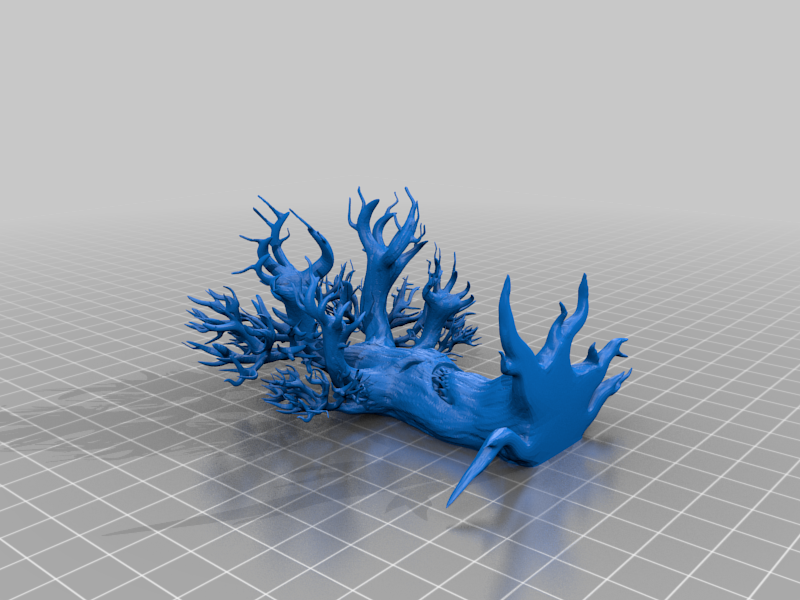 Free 3D file Tree blight front 🌳・3D printer model to download・Cults