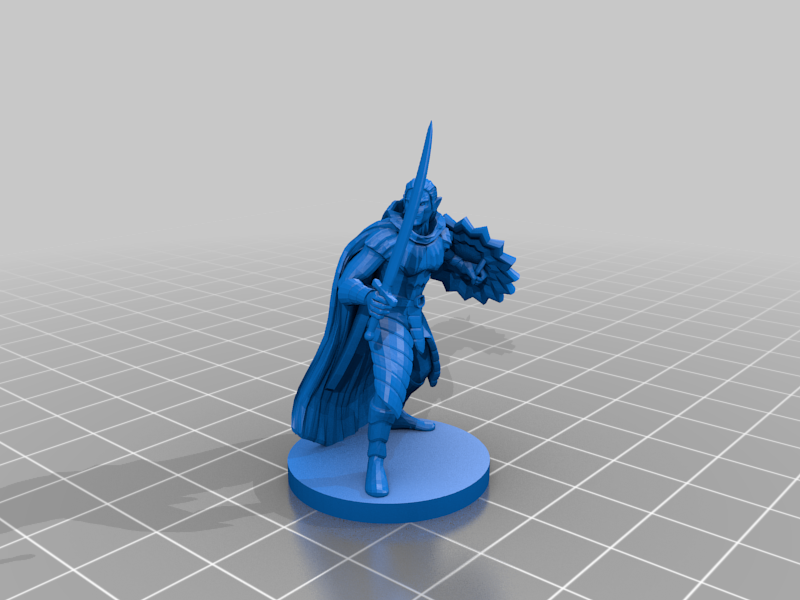 Free 3D file drow elite warrior 🧞‍♂️・3D printing model to download・Cults