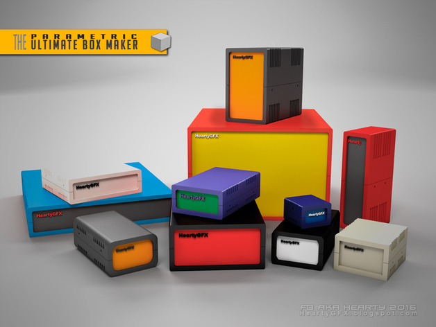 Free 3D file Box Builder 📦・3D print model to download・Cults