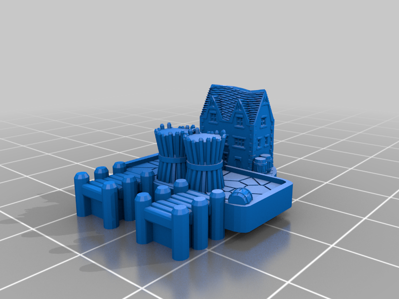 Free 3D file Catan Port, Wheat/grain 🎲・3D printer design to download・Cults