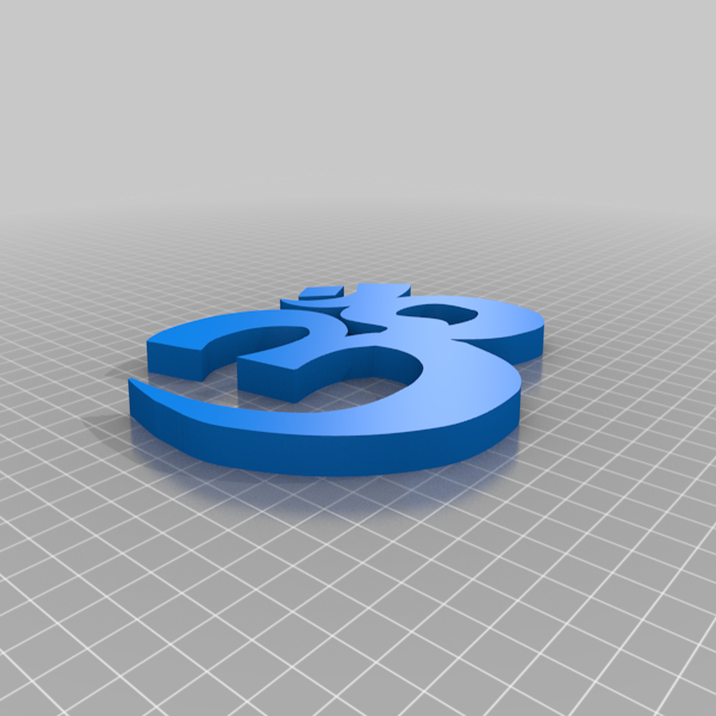 Free 3D file Om 🧞‍♂️・3D printer design to download・Cults