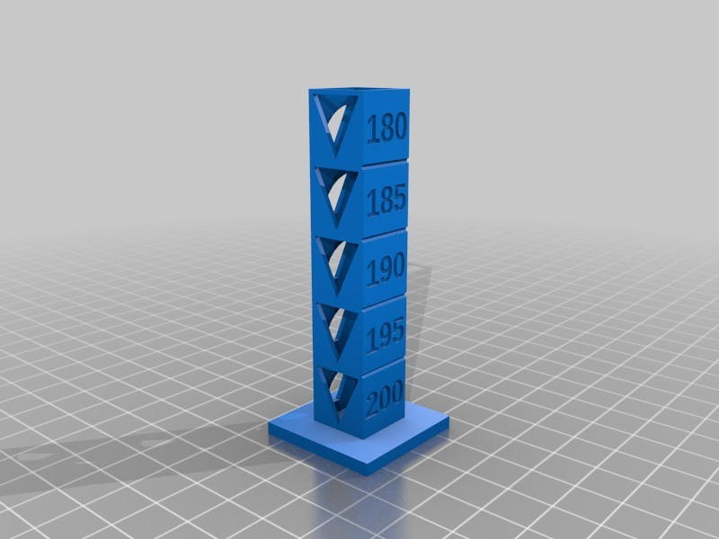 Free 3D file Temp Tower 200-180 🧞‍♂️・3D printer model to download・Cults