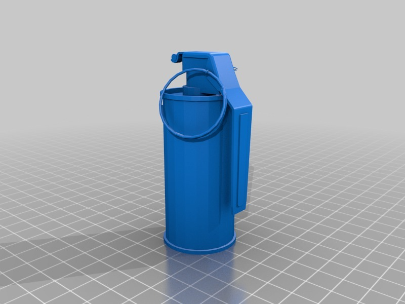 Free 3D file Gas Grenade 🔫・3D printing idea to download・Cults