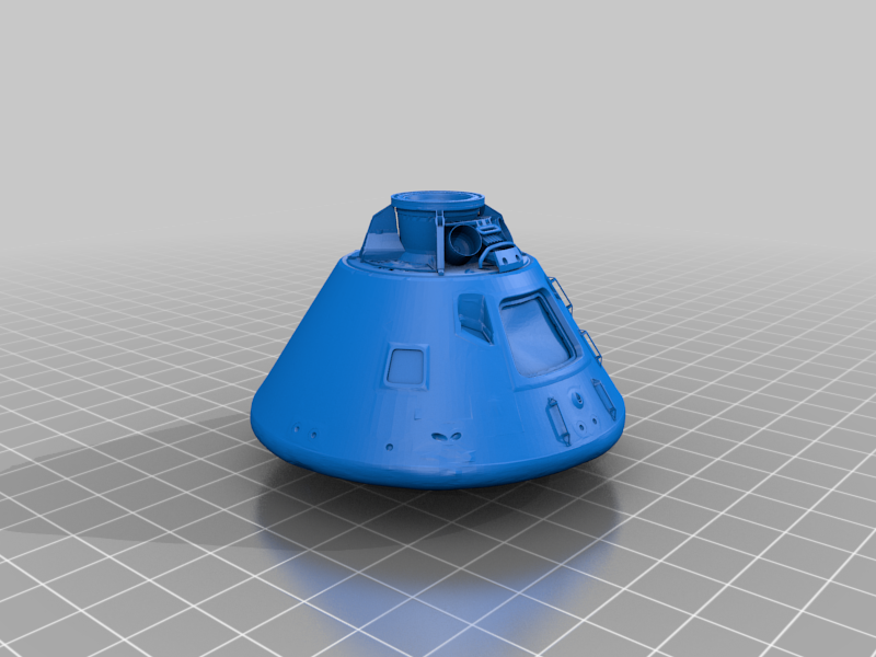 Free 3D file Space Command Module 🛰・3D printing model to download・Cults