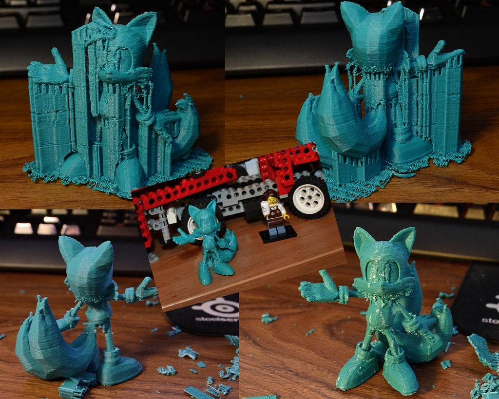 Free STL file Miles Tails Prower・3D printing design to download・Cults