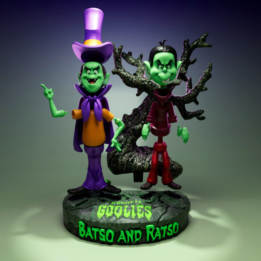 Free 3D file Batso_And_Ratso_STL 🧞‍♂️・3D printing idea to download・Cults