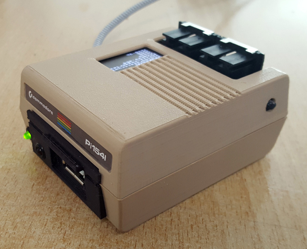 Free 3D file Compact Pi1541 (Pi1581) Raspberry Pi 3A case 🔌・3D printer ...