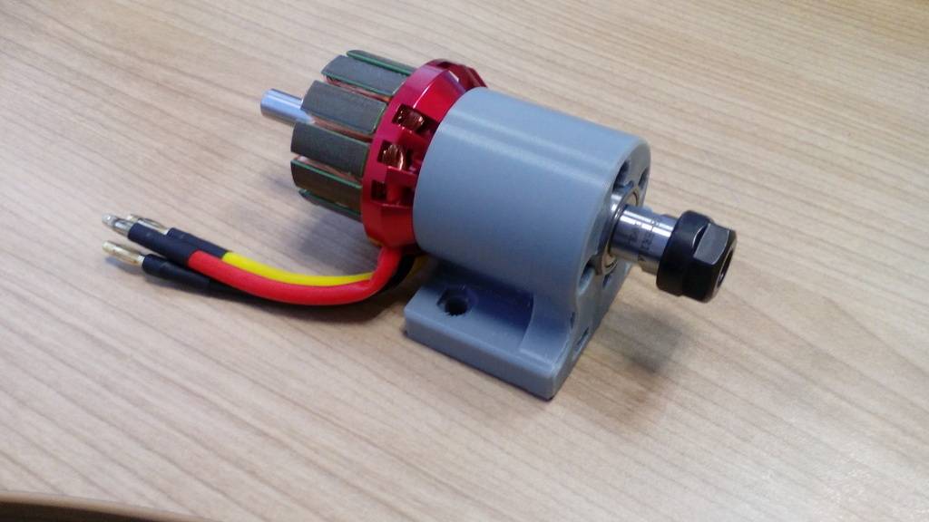 Free 3D file Custom CNC Spindle 🧑‍🔧・3D printable object to download・Cults