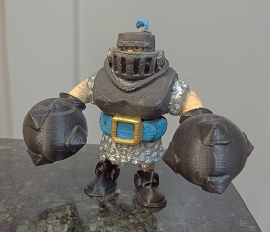 Free 3D file Mega Knight Clash Royale 🎲・3D printing design to download・Cults